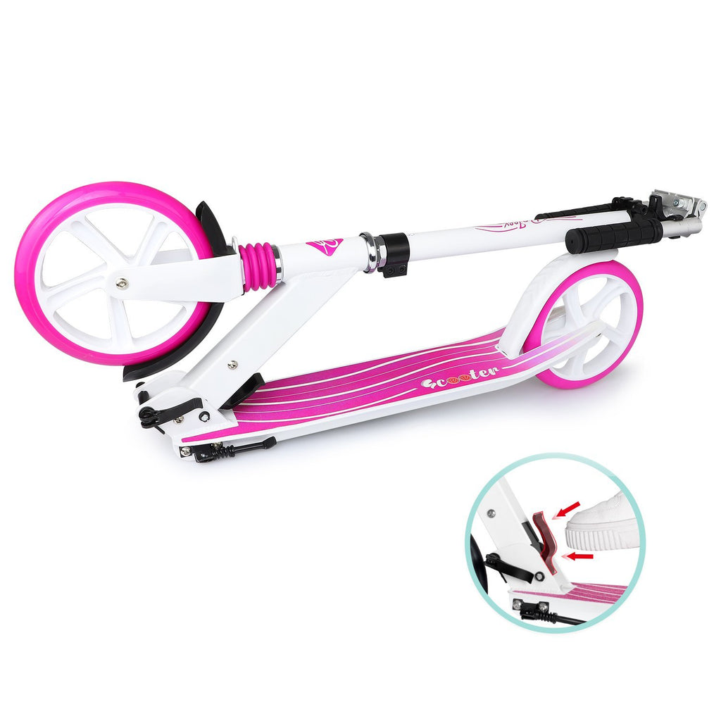 BELEEV Foldable Scooter For Adult And Teenager (13+) - Magenta ...
